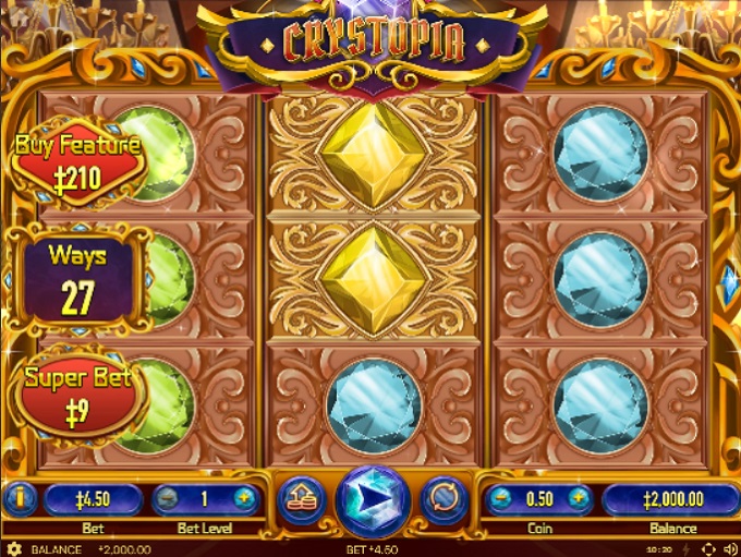 Crystopia Slot By Habanero Systems » Review + Demo Game