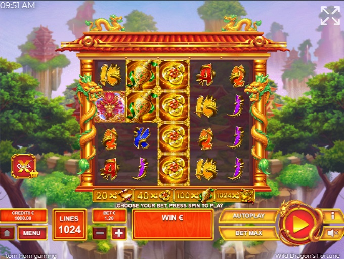 Wild Dragons Fortune Slot By Tom Horn Gaming » Review + Demo Game
