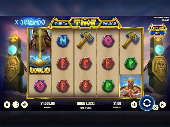 Thor Turbo Power Slot By Platipus Gaming » Review + Demo Game