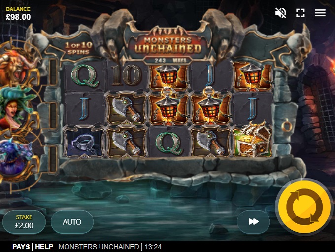 Monsters Unchained Slot By Red Tiger Gaming » Review + Demo Game