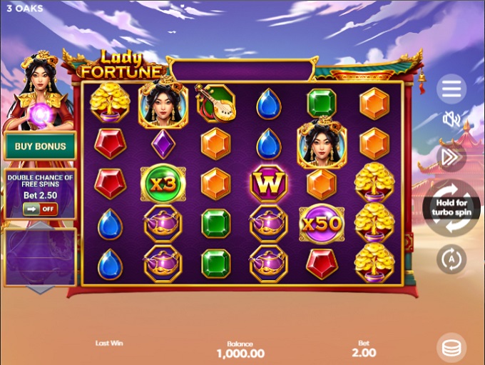 Lady Fortune Slot By 3 Oaks Gaming » Review + Demo Game