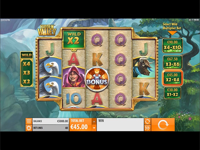 Hidden Valley Slot review from Quickspin