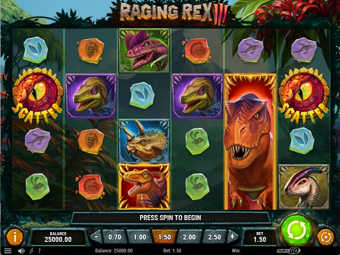 Raging Rex 3 Slot By Play’n Go » Review + Demo Game