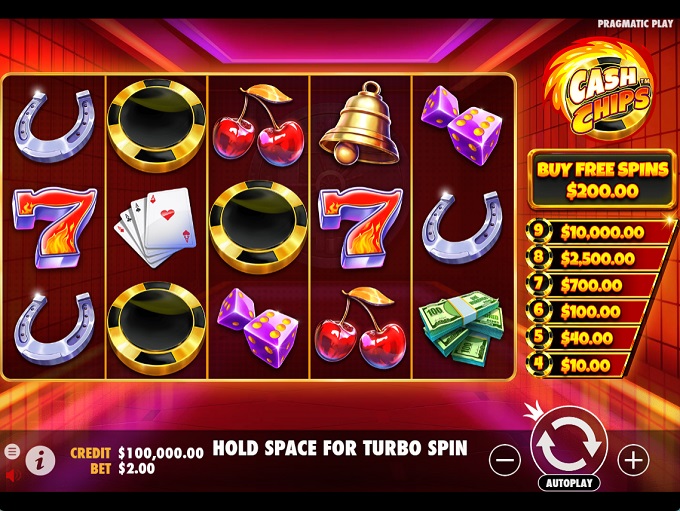 Cash Chips Slot By Pragmatic Play » Review + Demo Game