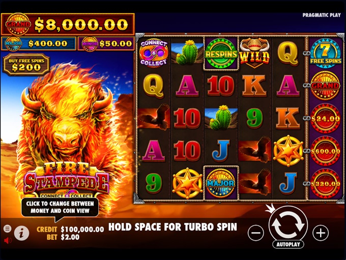 Fire Stampede Slot By Wild Streak Gaming » Review + Demo Game