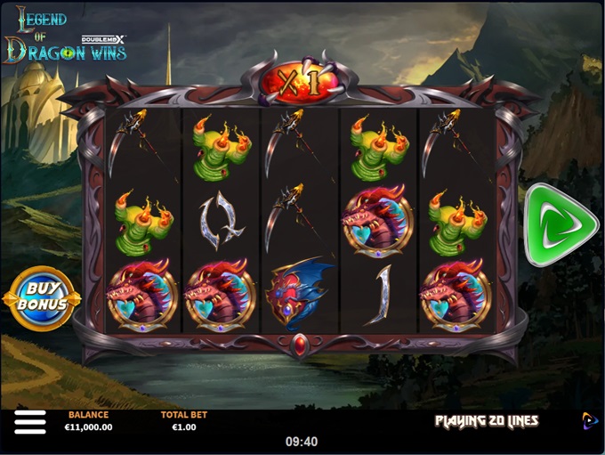 Legend of Dragon Wins DoubleMax Slot By Boomerang Studios » Review ...