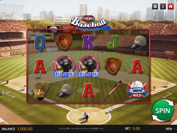 Legends of Baseball Slot By Genii » Review + Demo Game