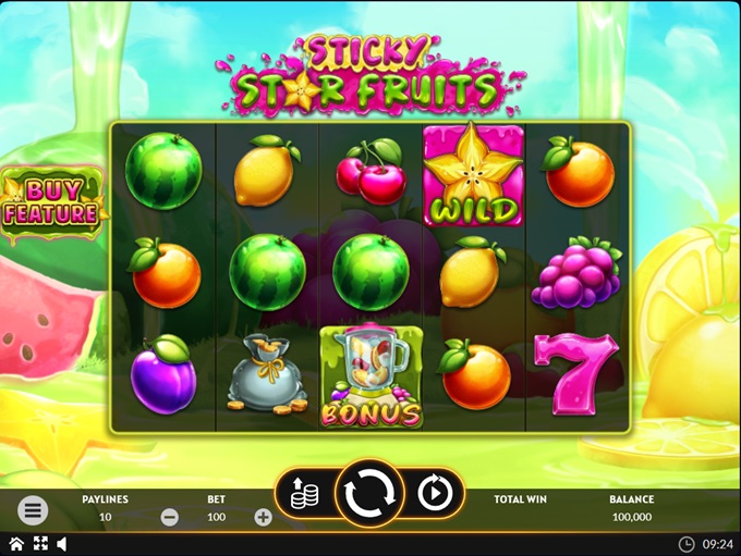 Sticky Star Fruits Slot By Apparat Gaming » Review + Demo Game