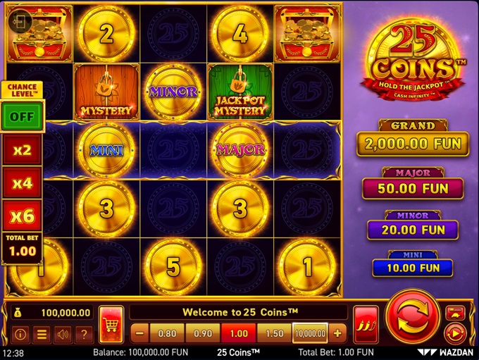 25 Coins Slot By Wazdan » Review + Demo Game