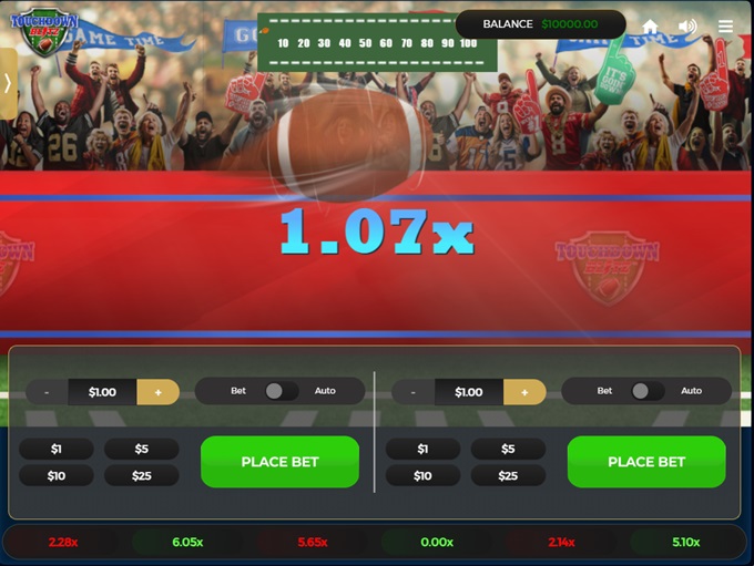 Touchdown Blitz By USA friendly Dragon Gaming » Review + Demo Game