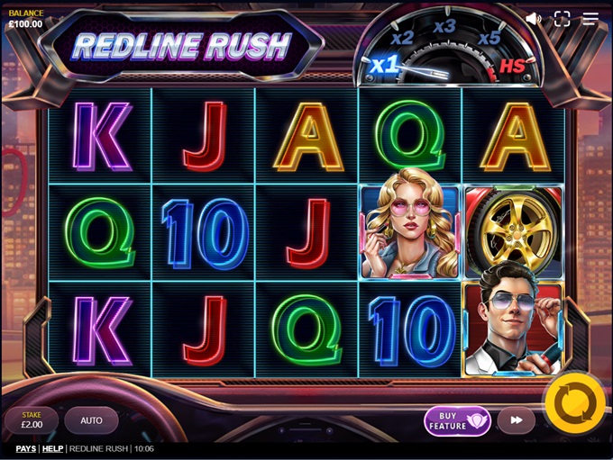 Redline Rush Slot By Red Tiger Gaming » Review + Demo Game