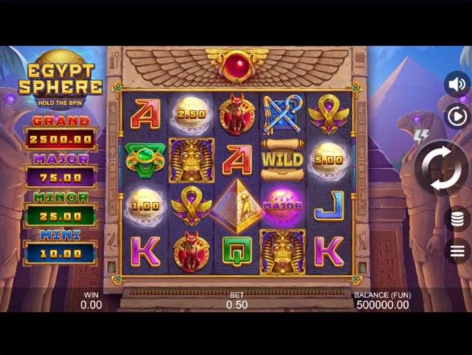 Egypt Sphere Hold The Spin Slot By Gamzix » Review + Demo Game