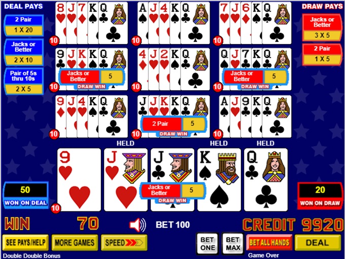 Deal Draw Poker Review And Top Tips ? Powered By IGT