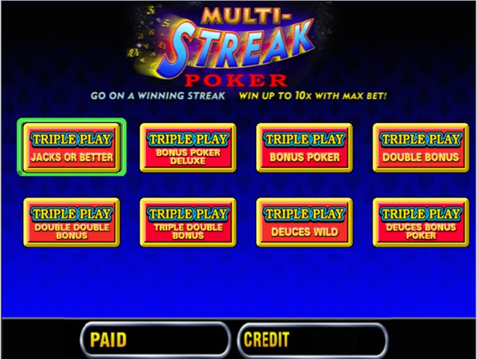 Multi Streak Poker Review And Top Tips ? Powered By IGT