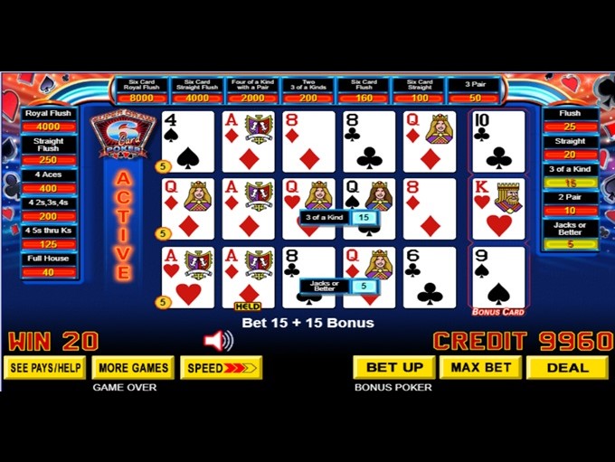 Super Draw 6 Card Poker Review And Top Tips ? Powered By IGT