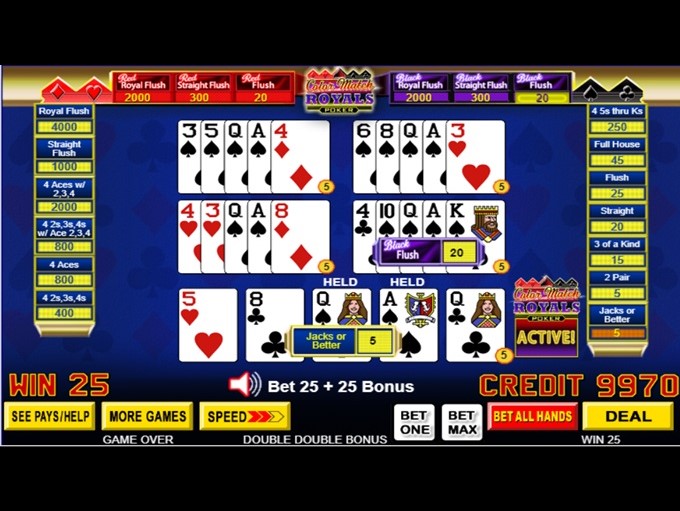 Color Match Royal Poker Review And Top Tips ? Powered By IGT