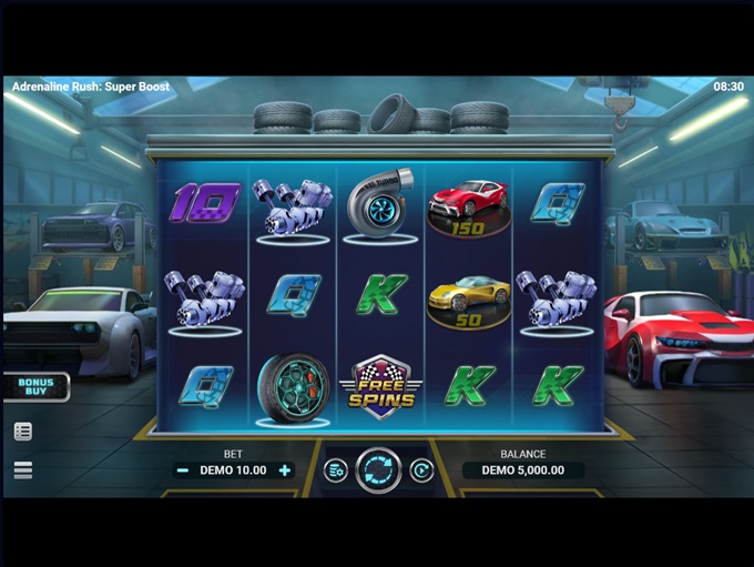 Adrenaline Rush Super Boost Slot By Evoplay » Review + Demo Game
