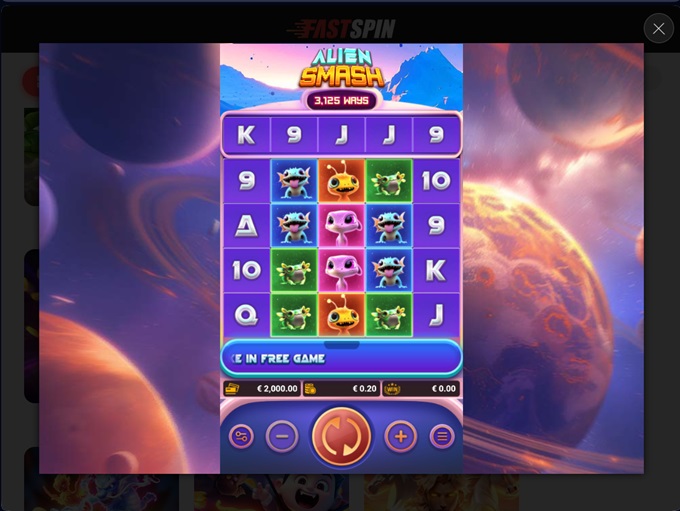 Alien Smash Slot By FastSpin » Review + Demo Game