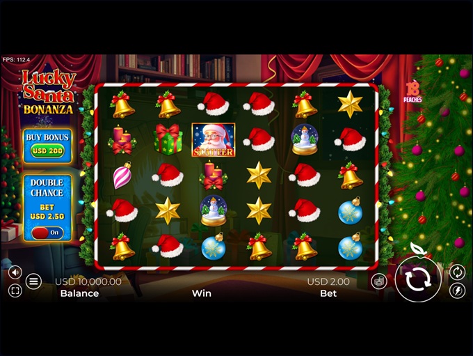Lucky Santa Bonanza by 18Peaches Review + Demo Game