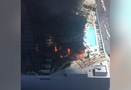 Cosmopolitan Las Vegas Pool Fire - Gambling news on LCB