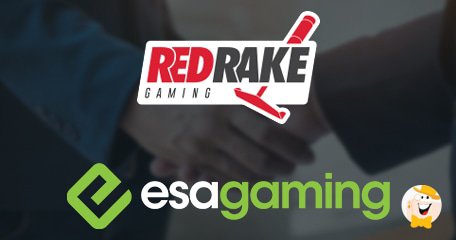 Red Rake Signs with ESA Gaming