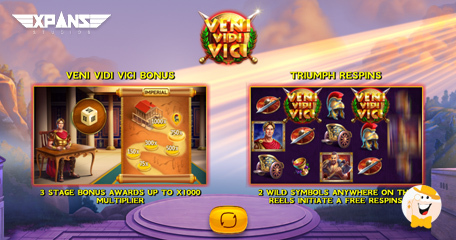Veni Vidi Vici by Expanse Brings Glory of Rome in April