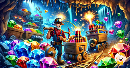 Stakelogic Explores Abandoned Mine In New Slot Gemstone Mine