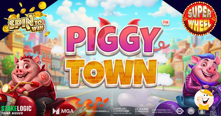 Explore Piggy Town, Stakelogic’s Thrilling New Slot Game