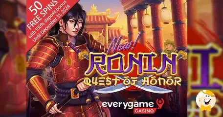 New Ronin Quest Slot Launches at Everygame Casino with $5,000 Bonus