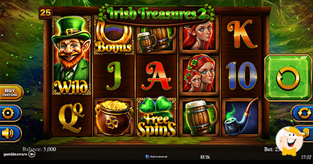 Spinomenal Expands Irish Portfolio With Irish Treasures 2