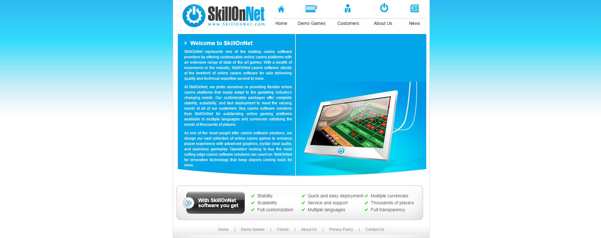 SkillOnNet Casinos and Software Review