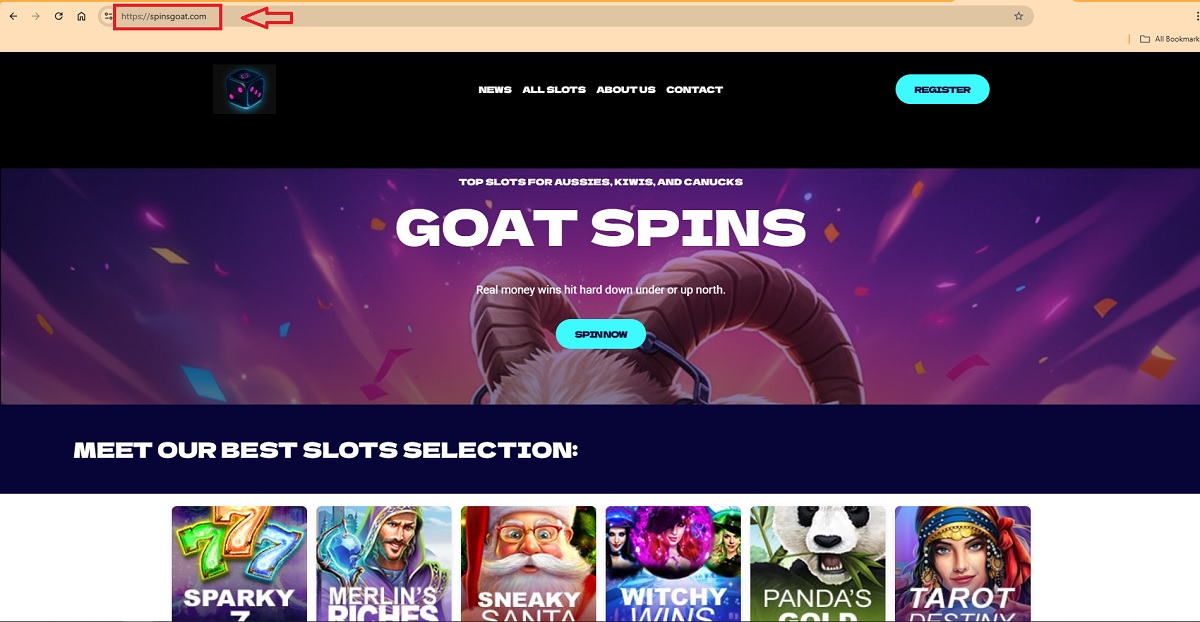 LCB Spots Goat Spins Impersonator: Beware of SpinsGoat.com!